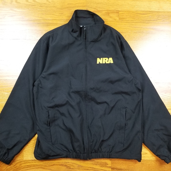 NRA | Jackets & Coats | Officials Nra Embroidered Logos Black ...